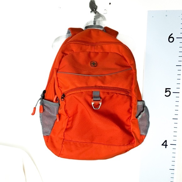 SwissGear | Bags | Swissgear Airflow Laptop Orange Gray Backpack Large ...